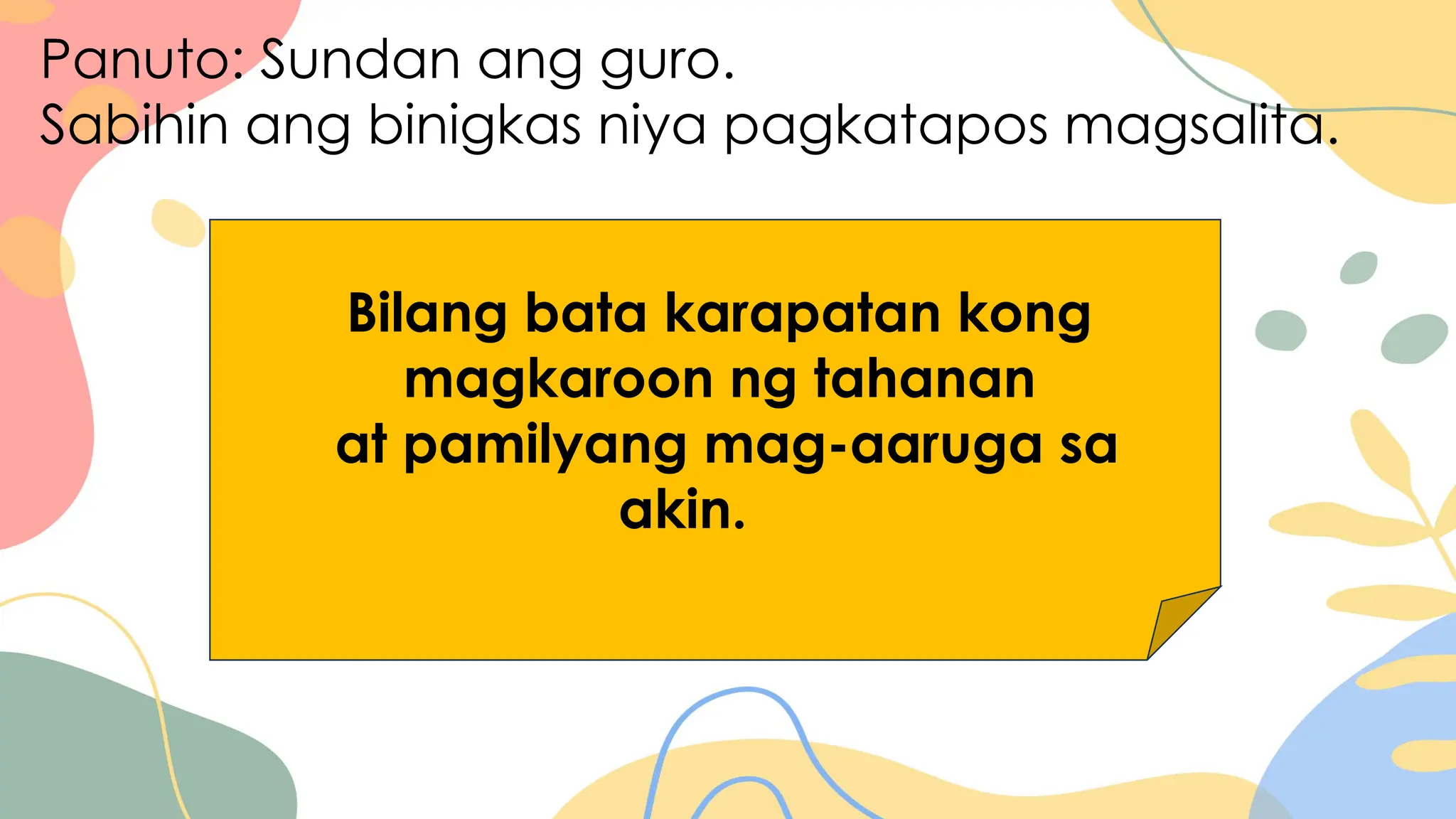 PPT Q1 Week6 Grade 1 MAKABANSA MATATAG.pptx