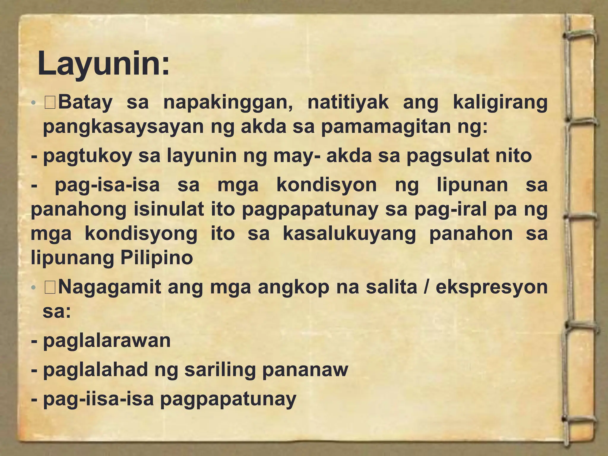 PPT Q4 ARALIN 1 KALIGIRANGPANGKASAYSAYAN NG NOLI ME TANGERE | PPTX