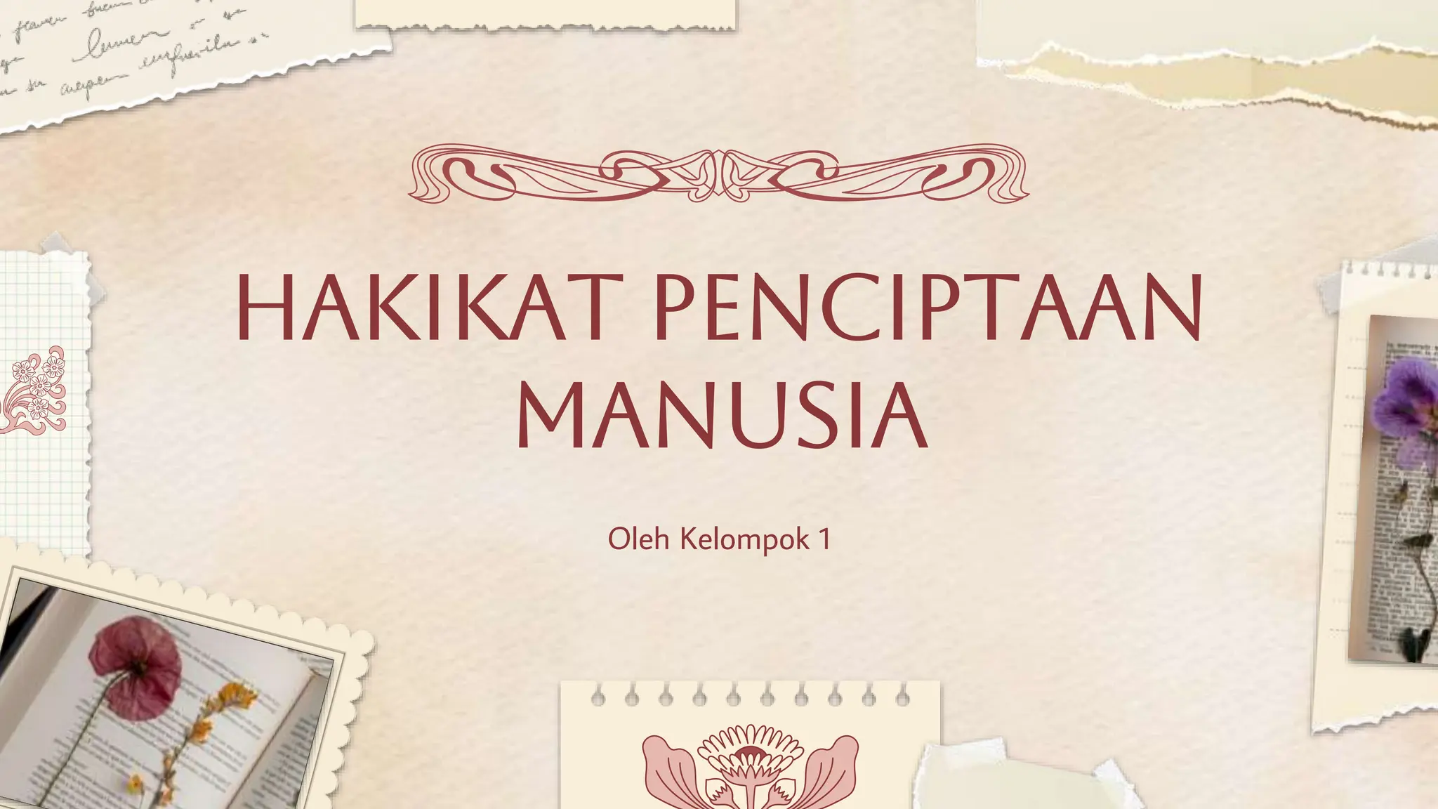 Hakikat Penciptaan Manusia - Al-Quran Hadits | PPTX