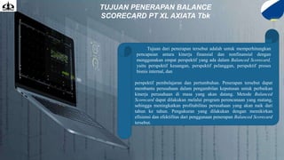 PPT Quality Management Balance Scorecard (PT XL Axiata) | PPTX