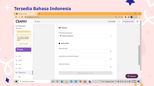 PPT QUIZIZZ BERBASIS TEKNOLOGI UNTUK PEMBELAJARAN | PPTX