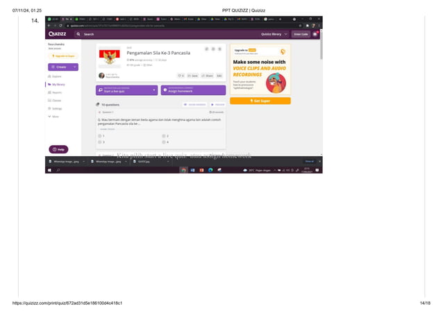 tata cara pembuatan quizzis PPT QUIZIZZ _ Quizizz pdf | PPT tata cara pembuatan quizzis PPT QUIZIZZ _ Quizizz pdf | PPT