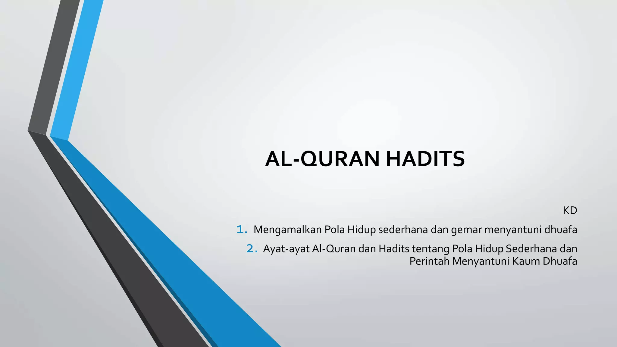 PPT QURDIS KELAS XII SEMESTER GASAL -E | PPTX