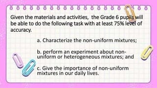 power point presentation_Homogeneous mixtures | PPTX