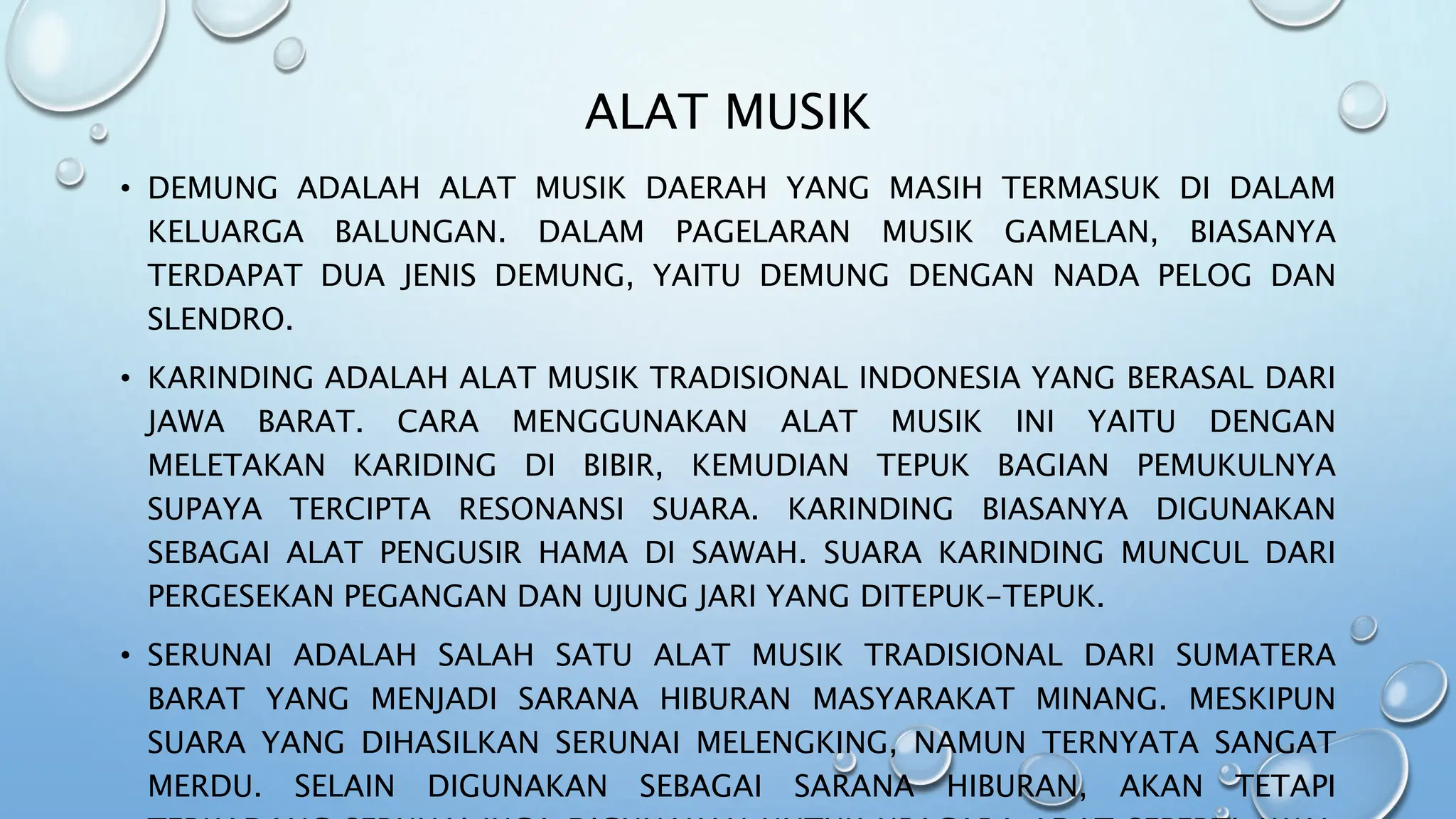 tarian tradisional 38 provinsi di indonesia | PPTX