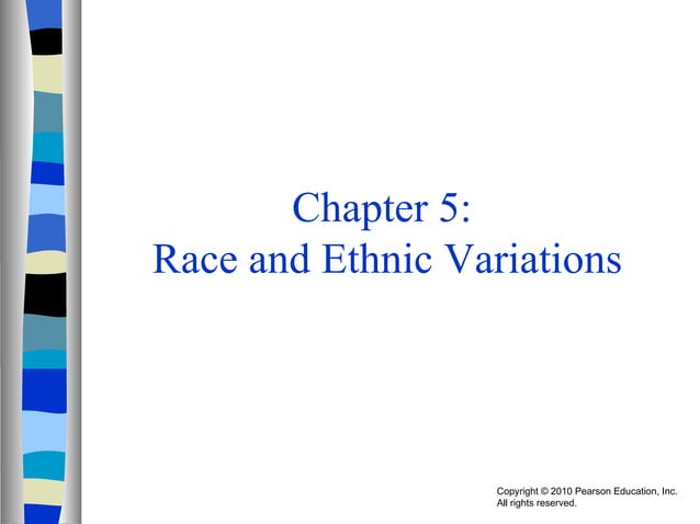 Ppt race and ethnic variations | PPT
