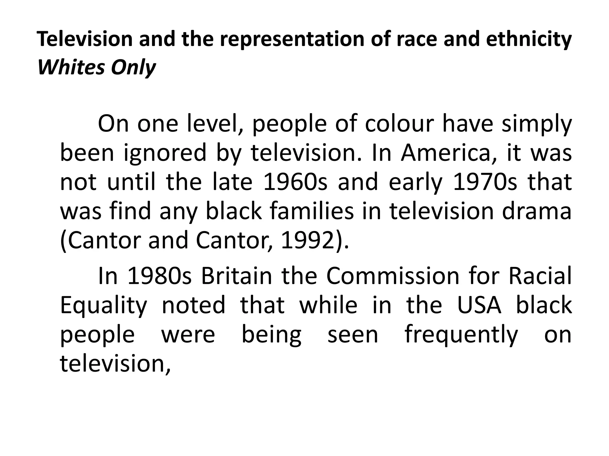 Ppt race, ethnicity, representation | PPT