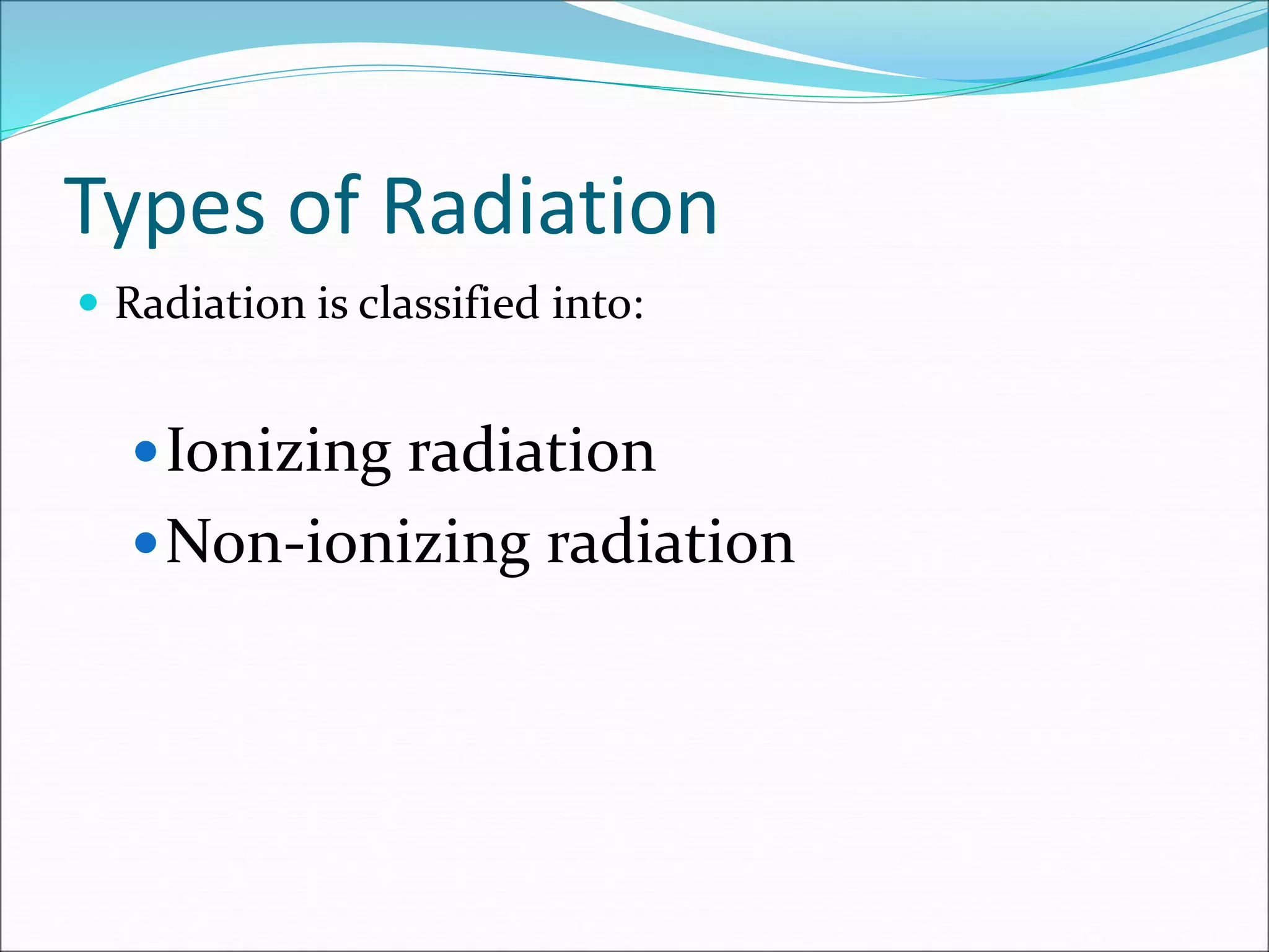 Ppt radiation | PPT