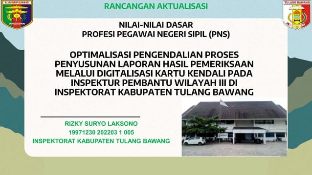 OPTIMASI PENGENDALIAN LHP | PPT
