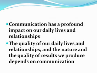 communication skills | PPTX