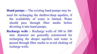 Ppt rain waterharvesting | PPTX