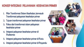 PPT RAKOR POKJANAL POSYANDU DALAM PENGUATAN INTEGRASI LAYANAN PRIMER | PPTX