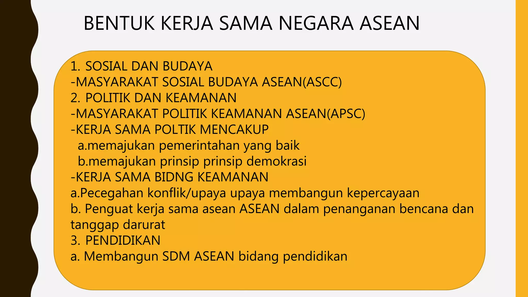 Ppt Rangkuman Materi Asean Ppt