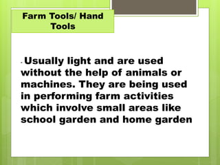 farm tools and equipment tle grade 7.pptx