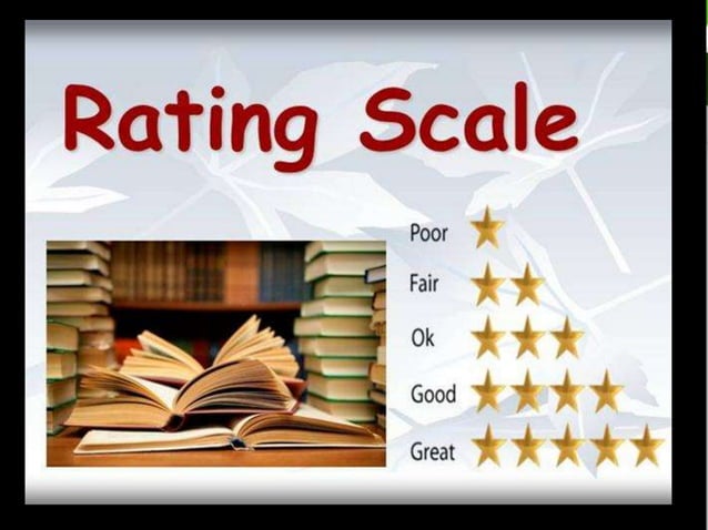 Rating scale | PPTX | Educational Assessment | Education