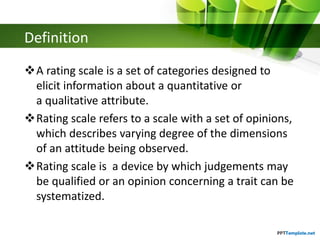 Rating scale | PPTX
