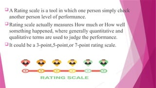 RATING SCALE AND CHECKLIST. [NURSING EDUCATION] | PPTX