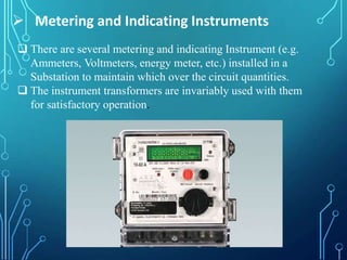 PPT ON 33/11KV SUBSTATION | PPTX