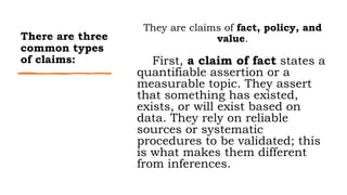 PPT RAW LESSON3 - Critical Reading, Assertion, Claims | PPT