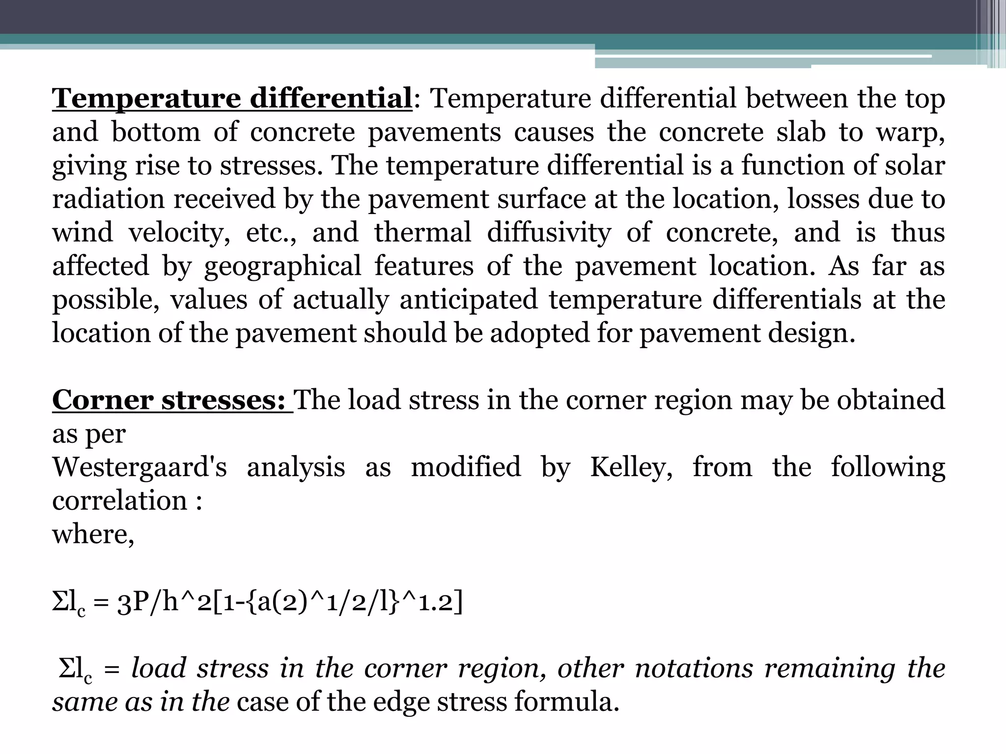Ppt rcc road design | PPTX