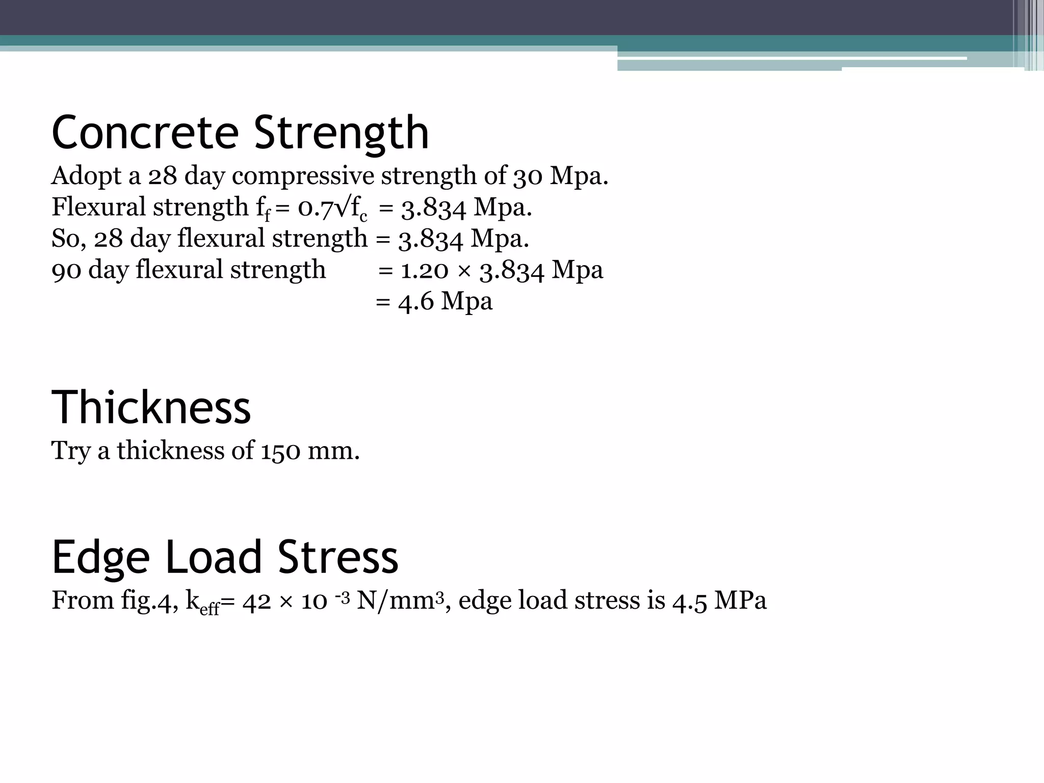 Ppt rcc road design | PPTX