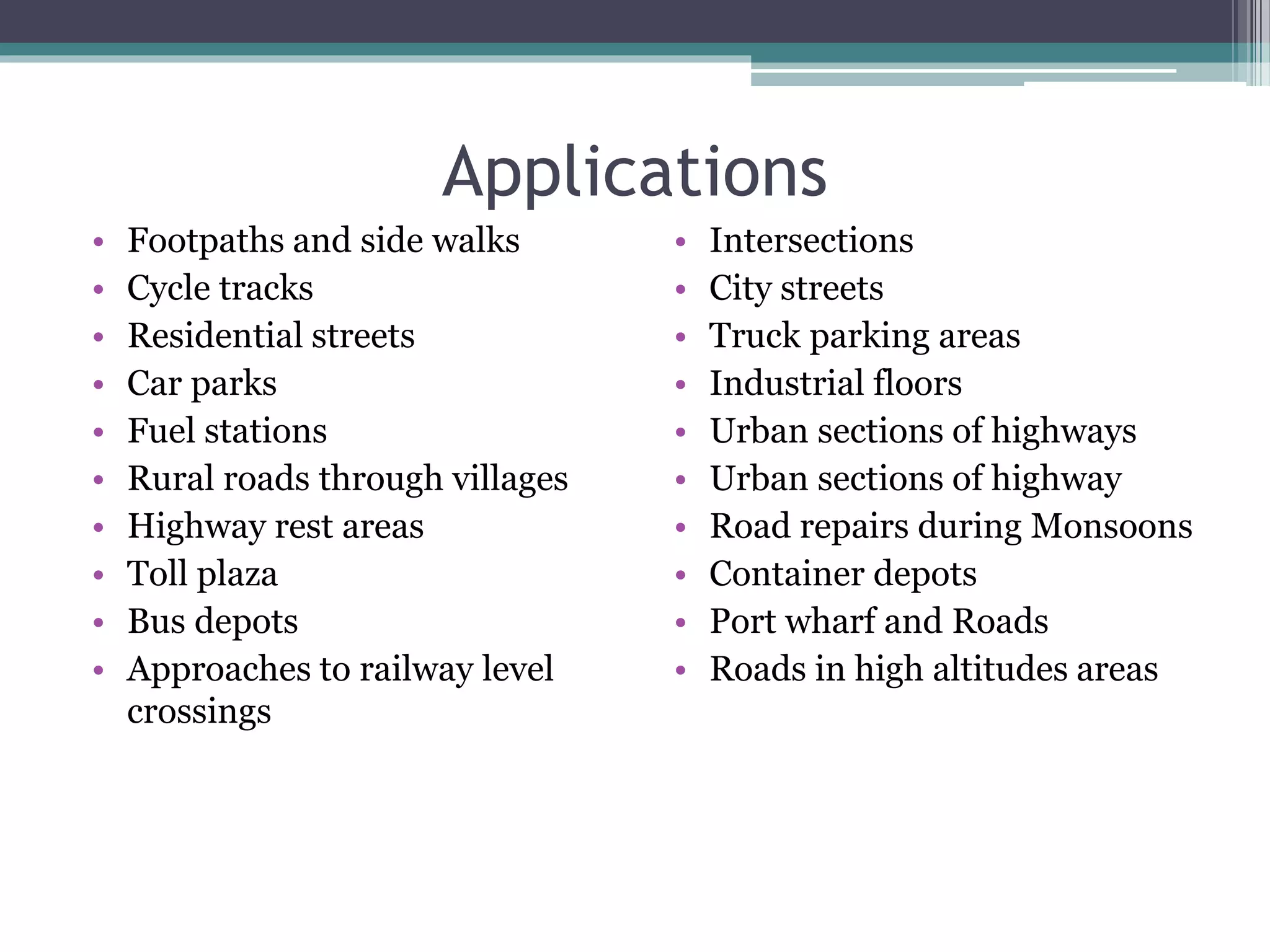 Ppt rcc road design | PPTX
