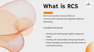 How RCS Revolutionizes the Texting Experience | PPT