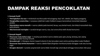 PPT REAKSI PENCOKLATAN PANGAN.pptxPK[]P][ | PPTX