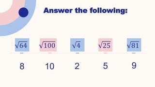 real numbers- powerpresentation or ppt in math | PPT