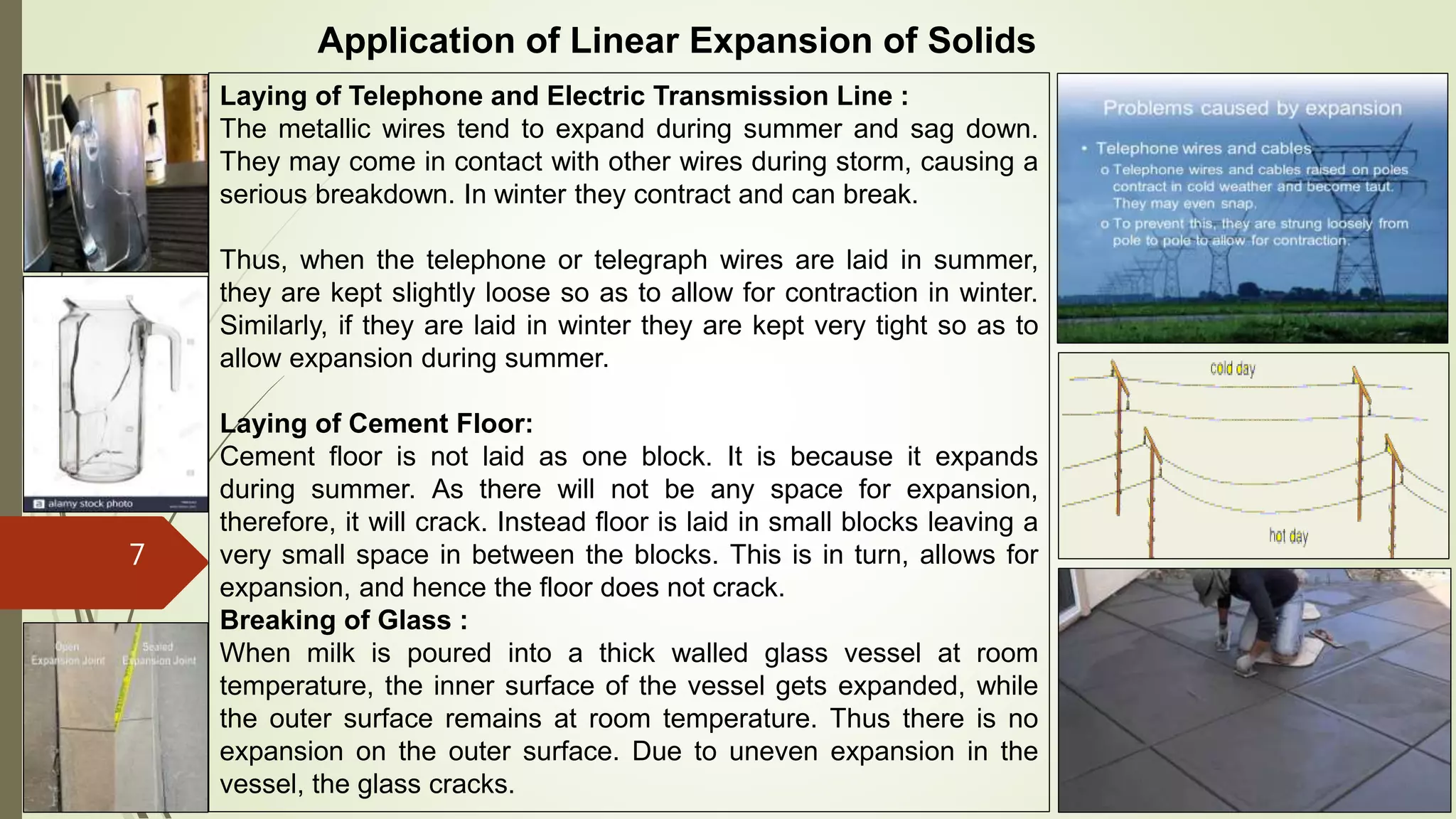 REAL WORLD APPLICATION OF THERMAL EXPANSION | PPTX