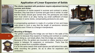 REAL WORLD APPLICATION OF THERMAL EXPANSION | PPTX