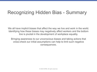 PPT Recognizing Hidden Bias.pptx