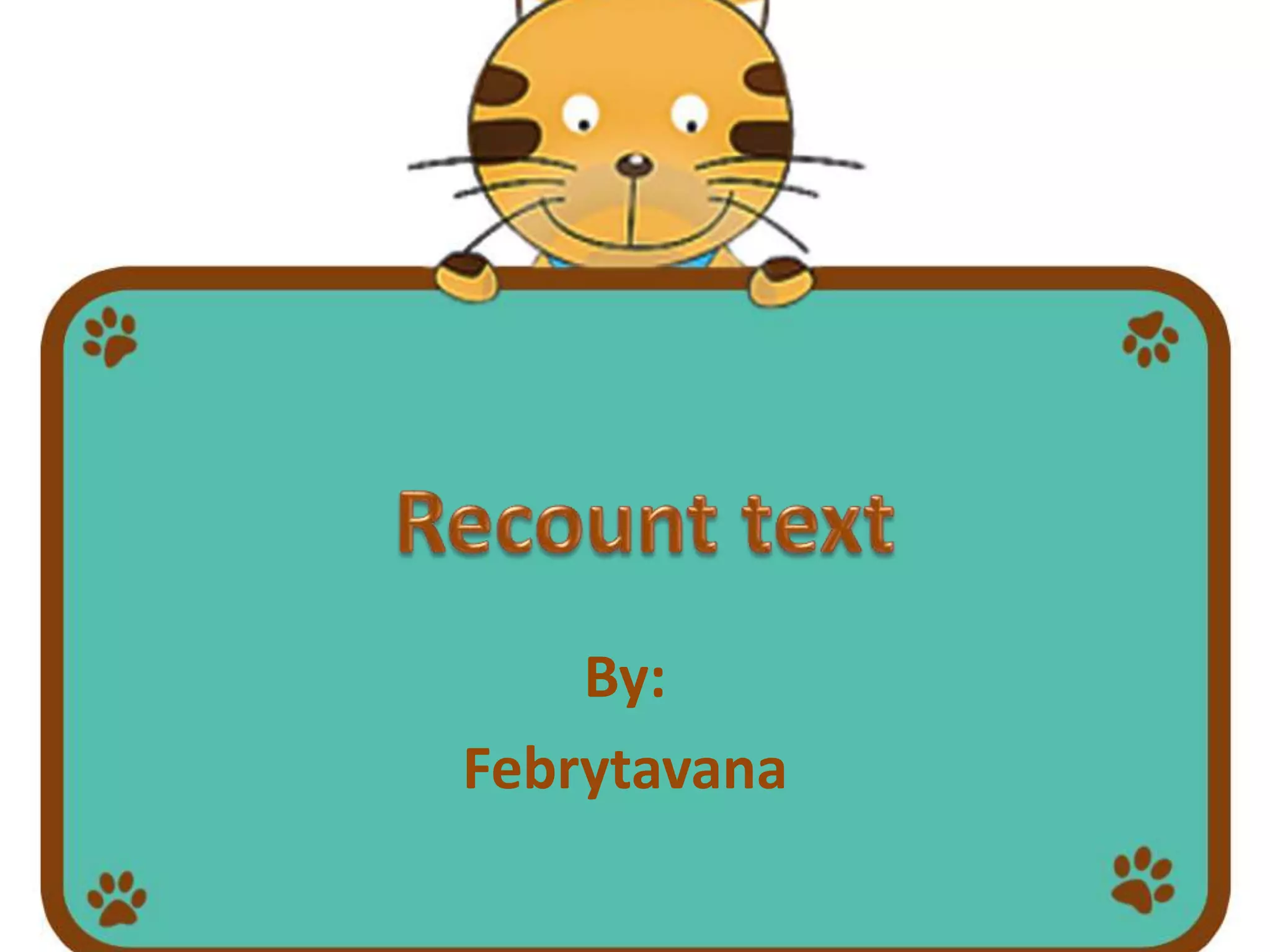 Ppt recount | PPT