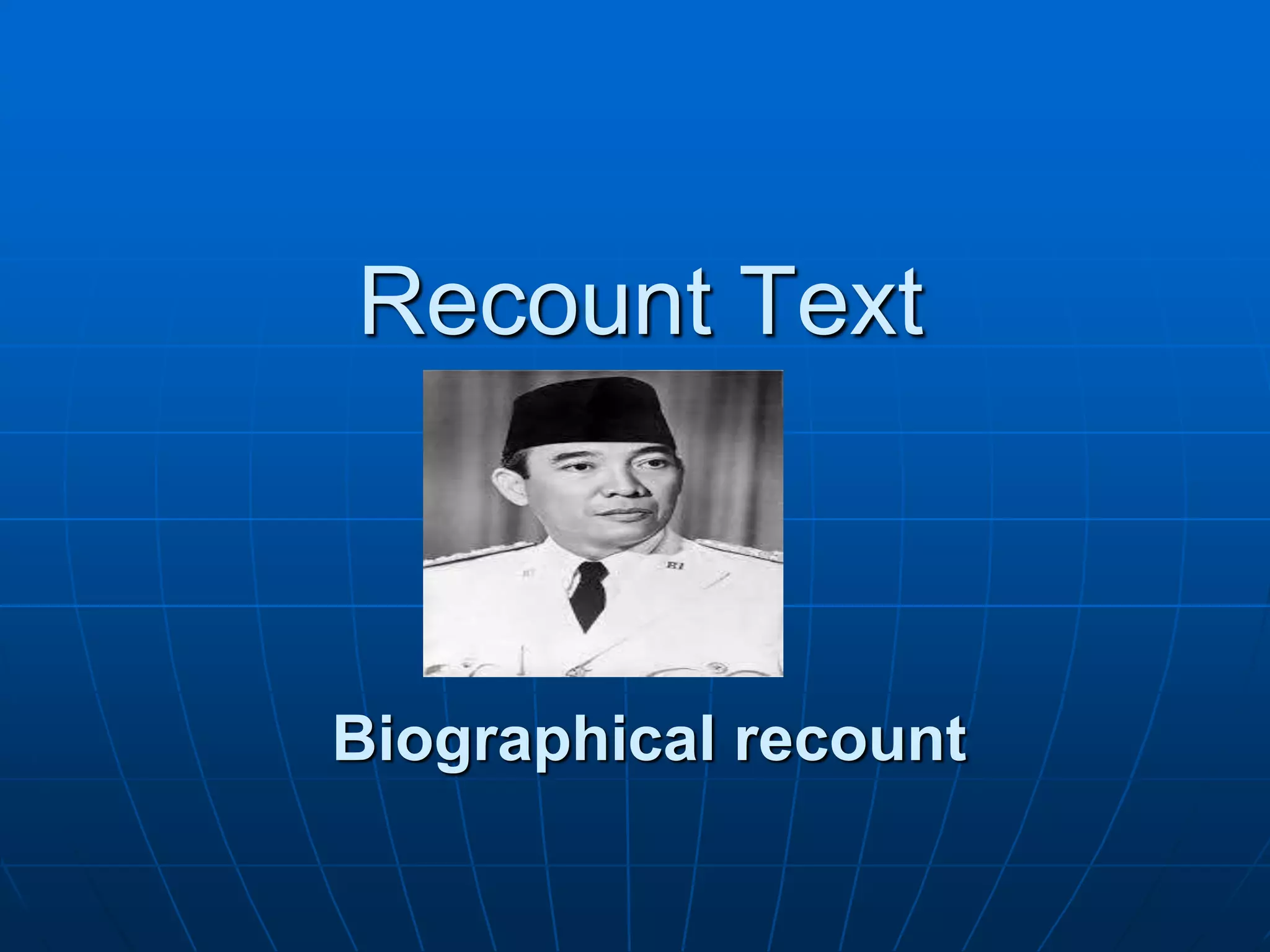 PPT Recount Text.ppt