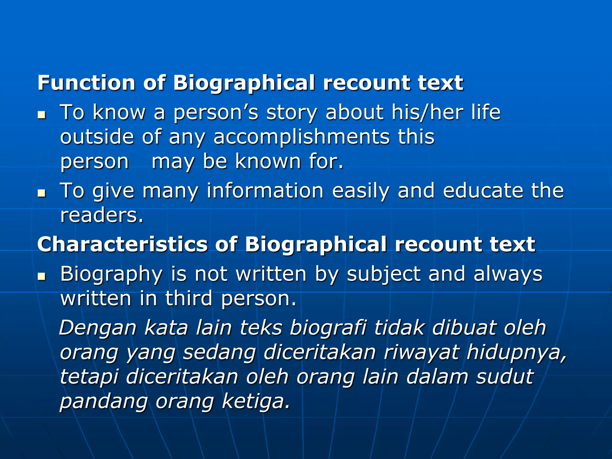 PPT Recount Text.ppt