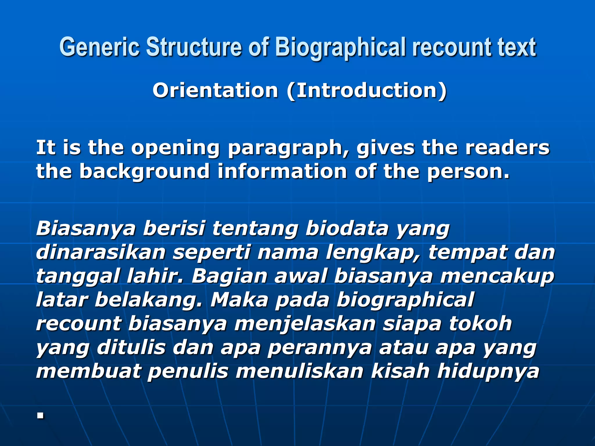 PPT Recount Text.ppt