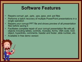 Repair Corrupt PPT File By Using PPT Recovery Tool | PPT