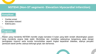 Non-ST Elevasi Miocard Infarction Refarat | PPTX