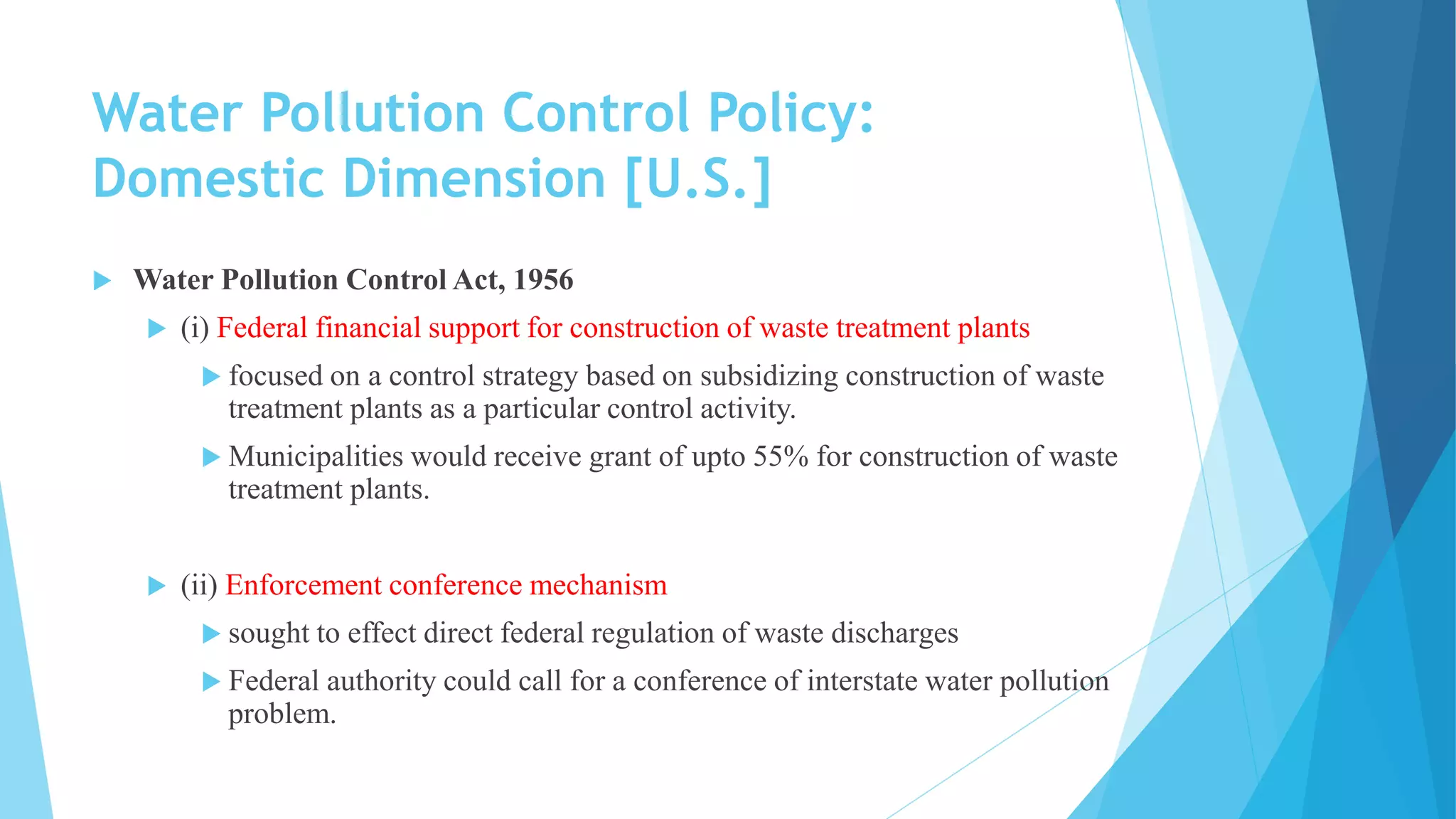 water pollution control and measurment | PPTX