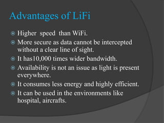 Li fi ppt | PPTX