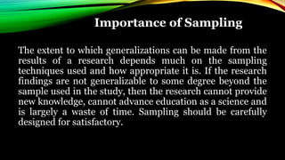 Data Gathering, Sampling, Data Management and Data Integrity | PPTX