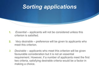 recruitment and selection process | PPT | Free Download