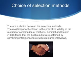 recruitment and selection process | PPT