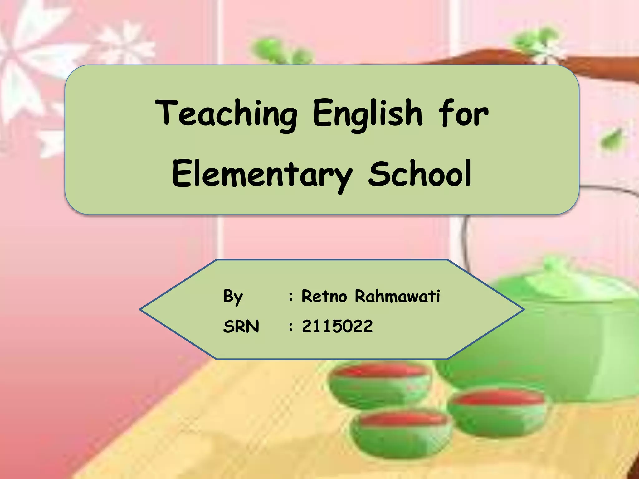 Ppt for elemetary school | PPT