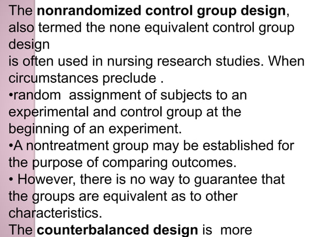 Types of Nursing Research | PPTX