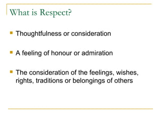 Respecting Others | PPT
