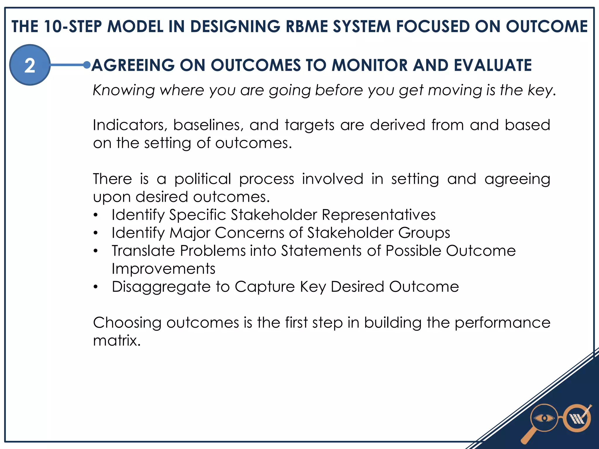 Ppt results based-monitoring-and-evaluation-g-dela-cruz | PDF