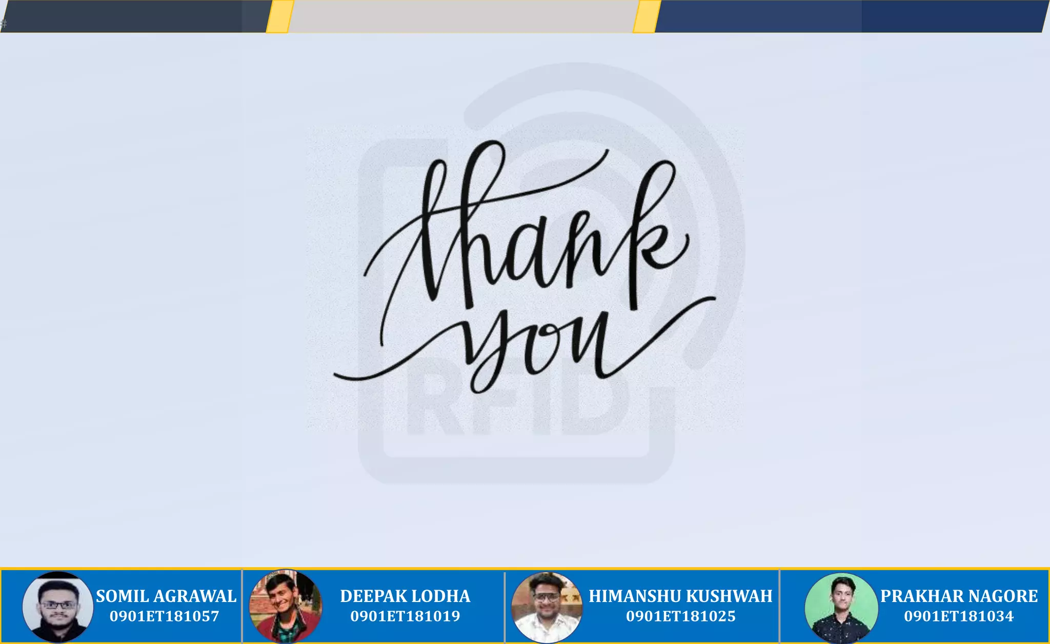 RFID based Smart Voting System | PPTX