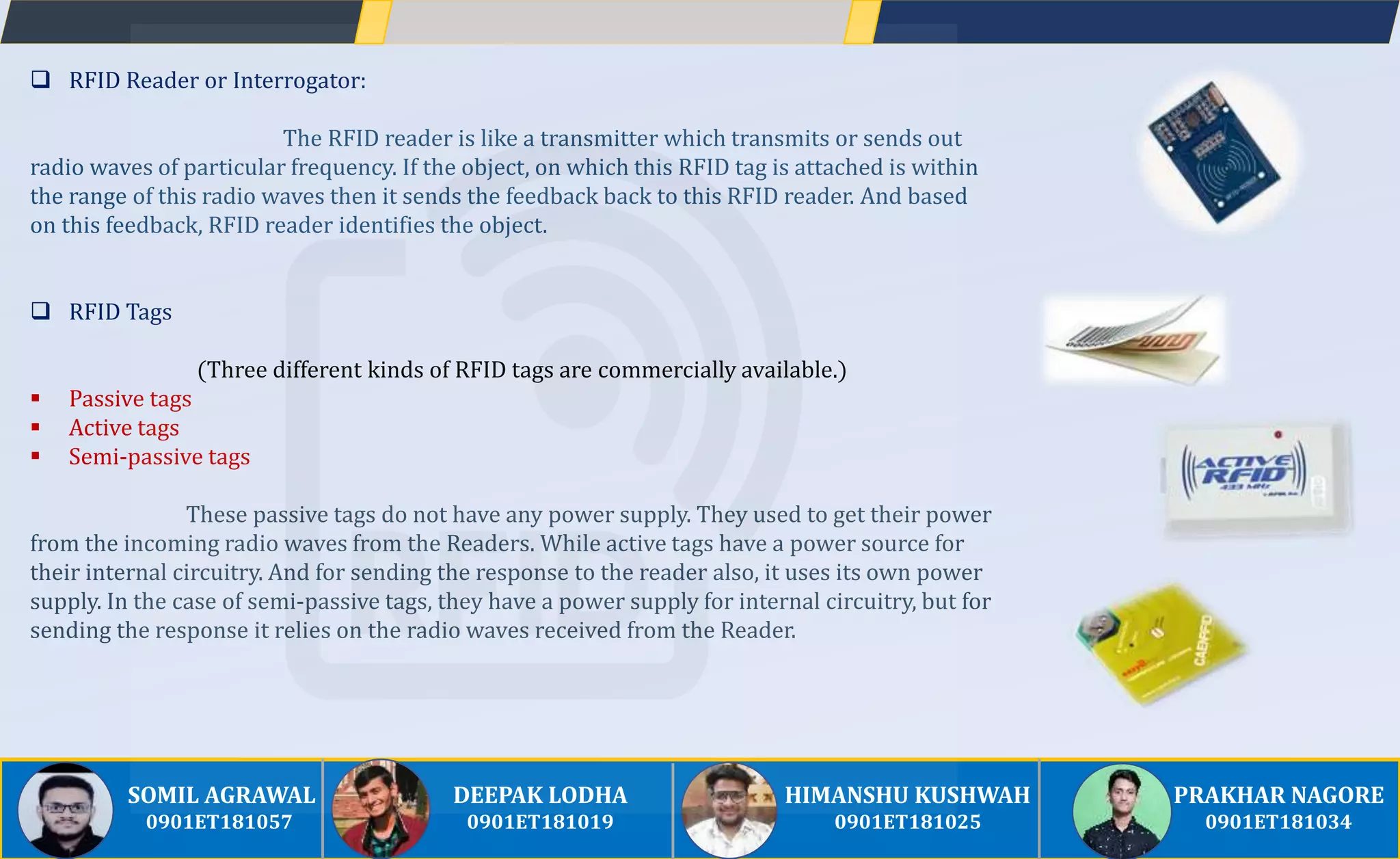 Rfid Based Smart Voting System Pptx Technology And Computing