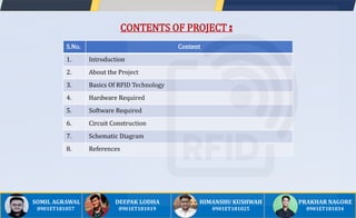 RFID based Smart Voting System | PPTX